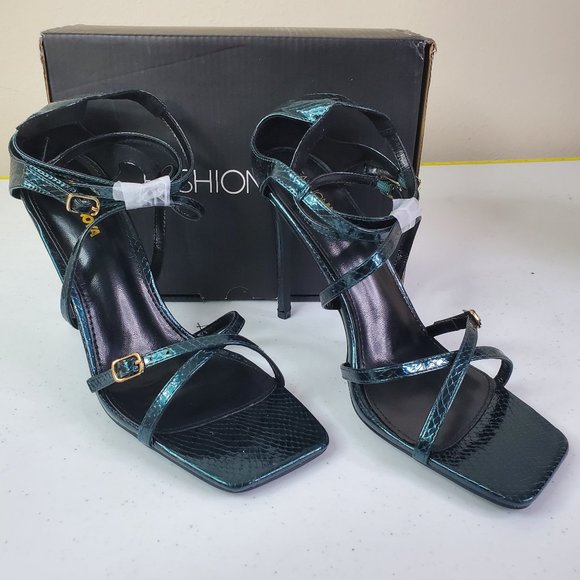 Fashion Nova | Shoes | Fashion Nova Womens Hunter Green Helena 59 All ...